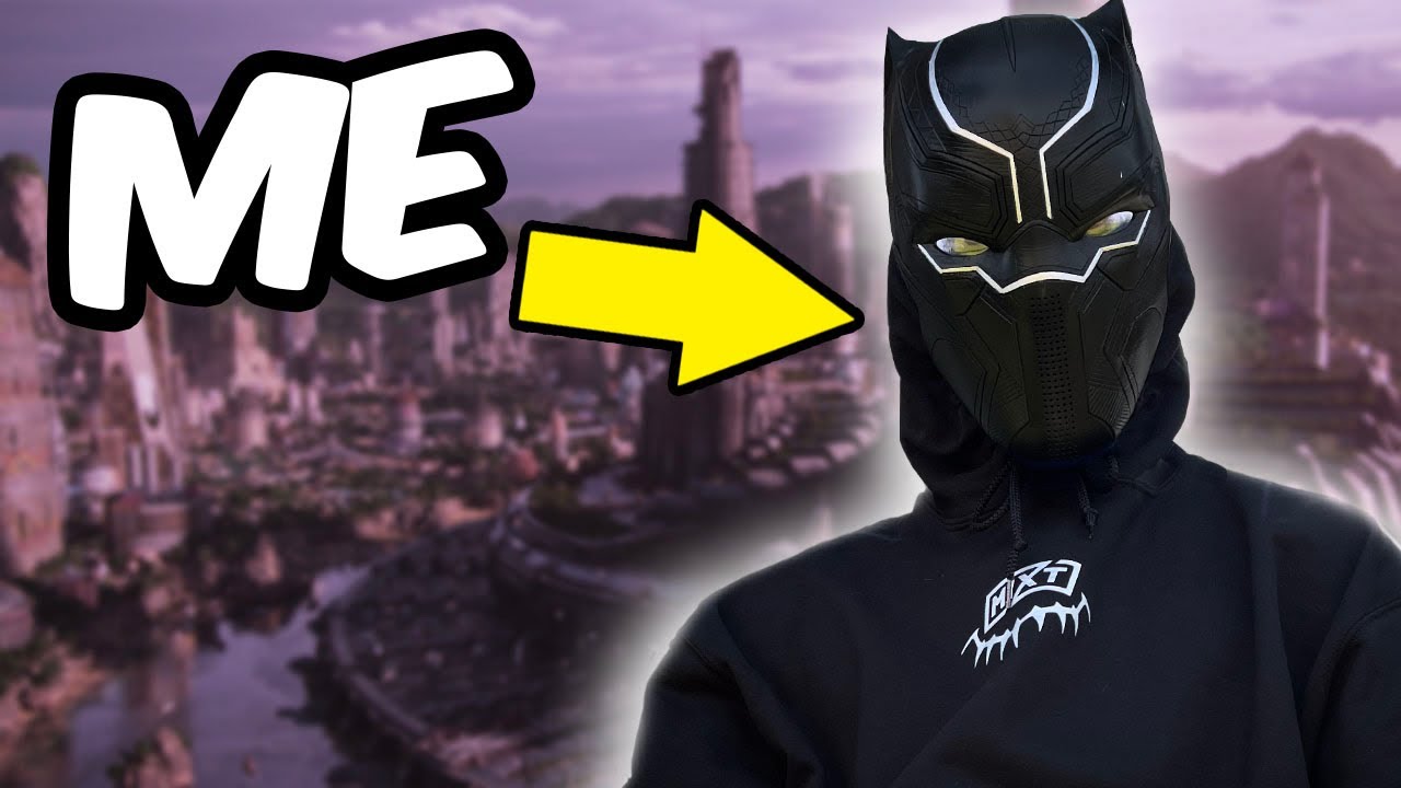 Creating Black Panther Street Wear (Wakanda Forever) - YouTube