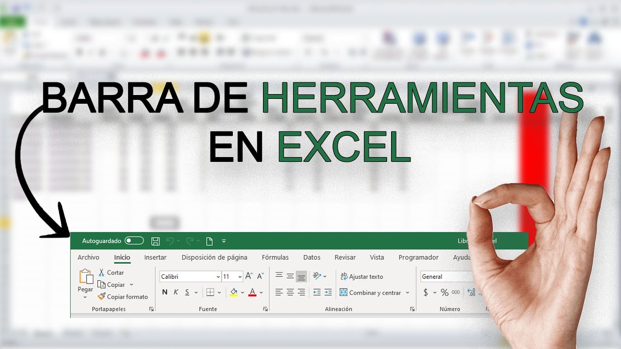 Barra de tareas de Excel - YouTube