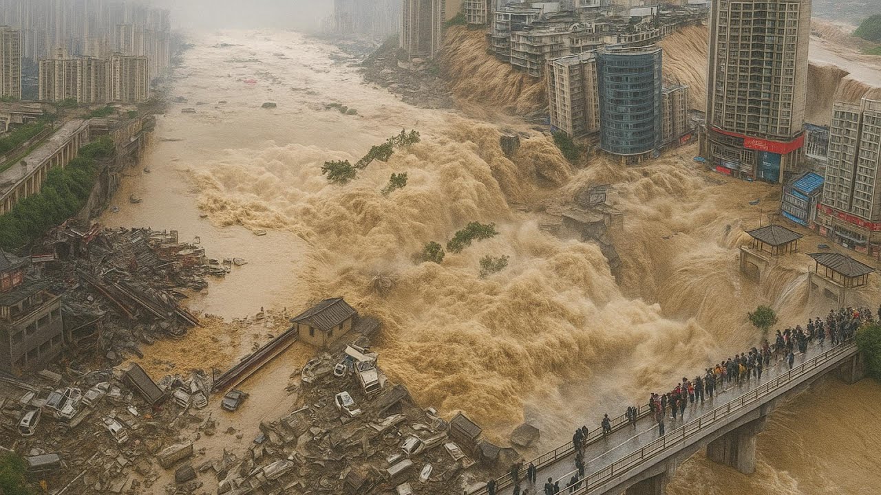 China Hainan Province Drowns — Flash Flooding Sweep Cities, Markets ...
