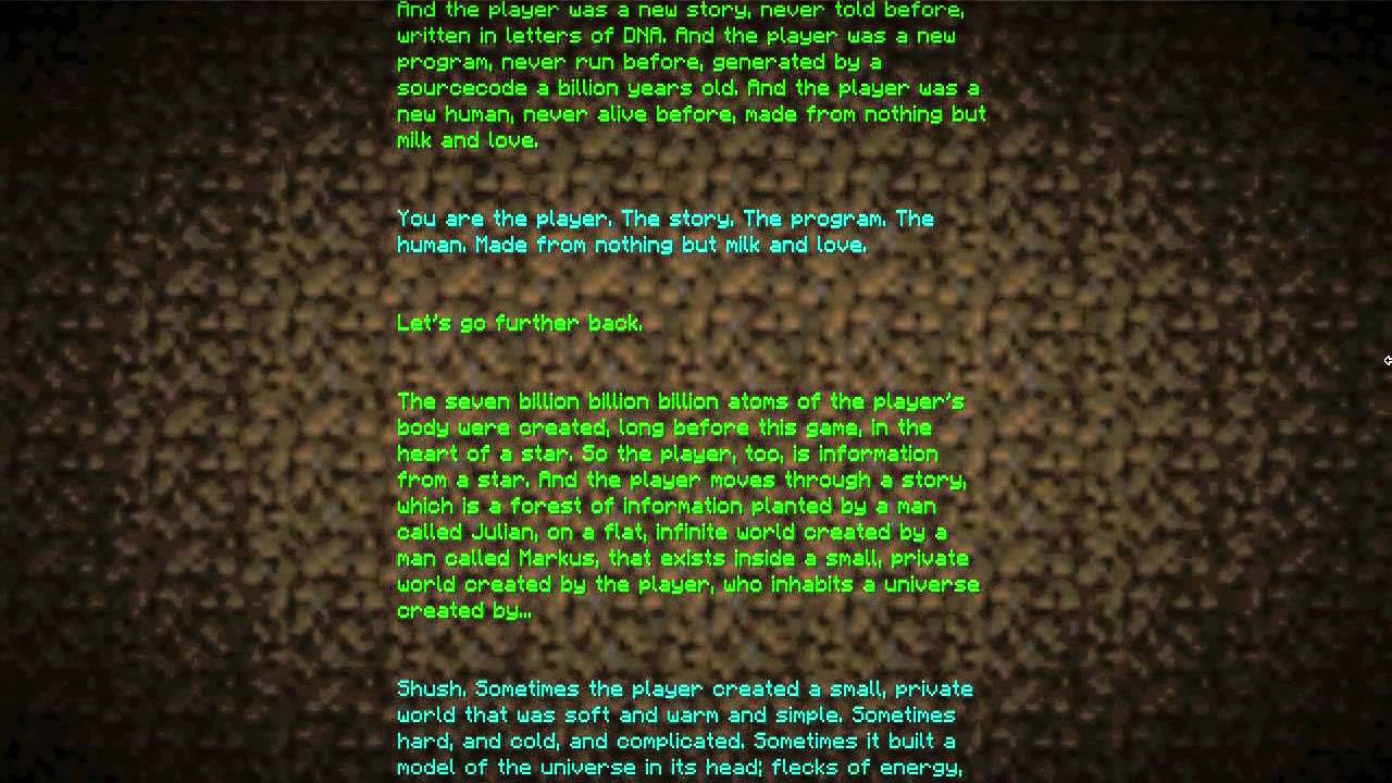 Minecraft - End Credits - YouTube