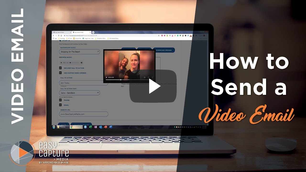 How To Send a Video Email - YouTube