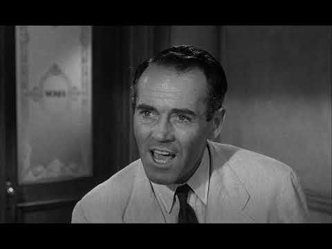 Escena de la navaja 12 hombres sin piedad