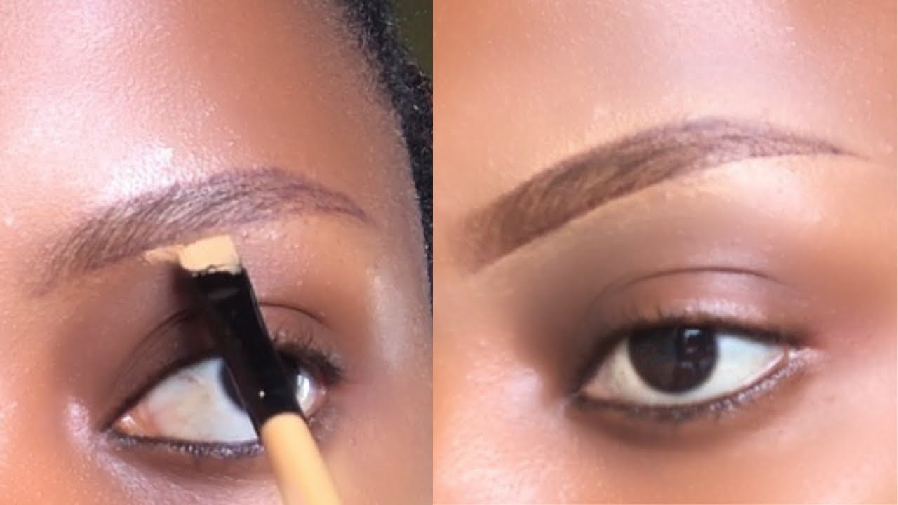 How To Draw Eyebrows For Beginners | Quick and Easy Eyebrows Tutorial ...