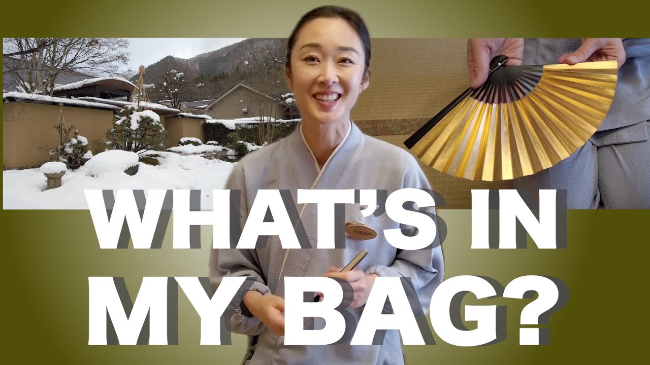 The proprietress of the inn! “Japanese culture in your bag”| Let me ...