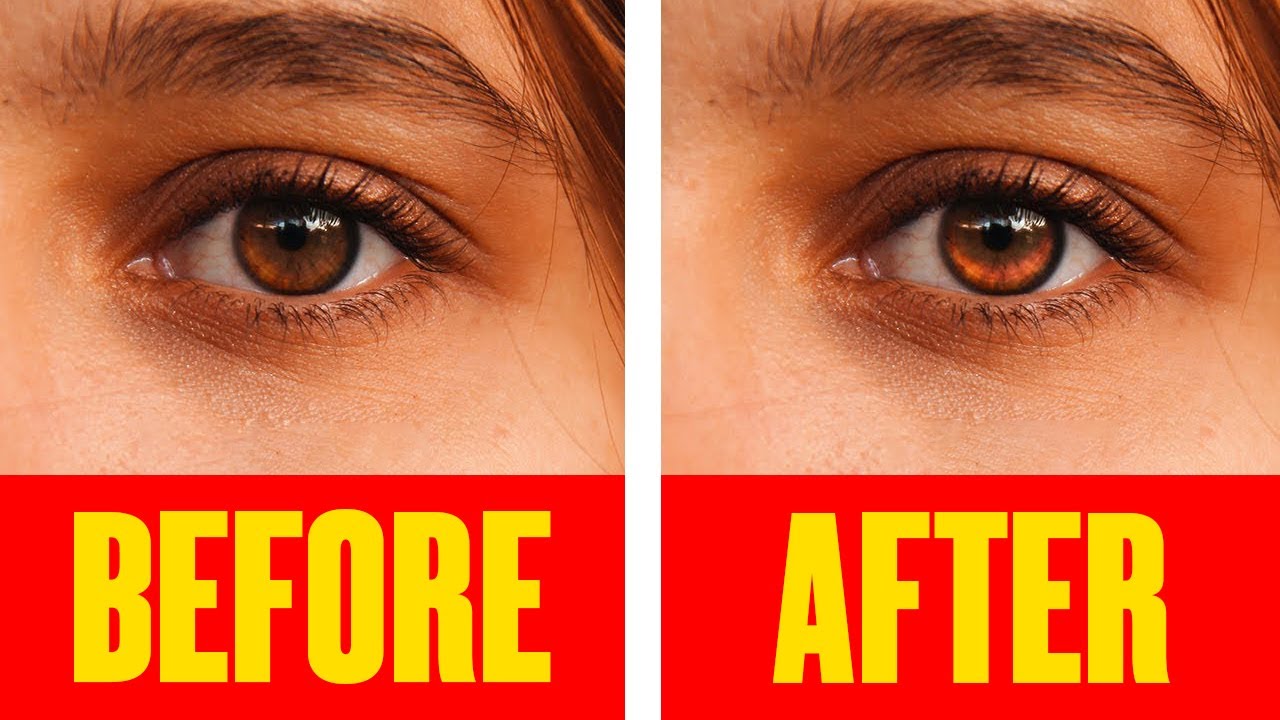 Create amazing details in the eyes with Photoshop - YouTube