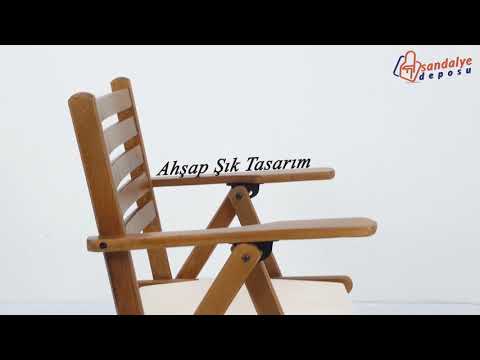 Marin Katlanır Ahşap Sandalye | Sandalyedeposu.com