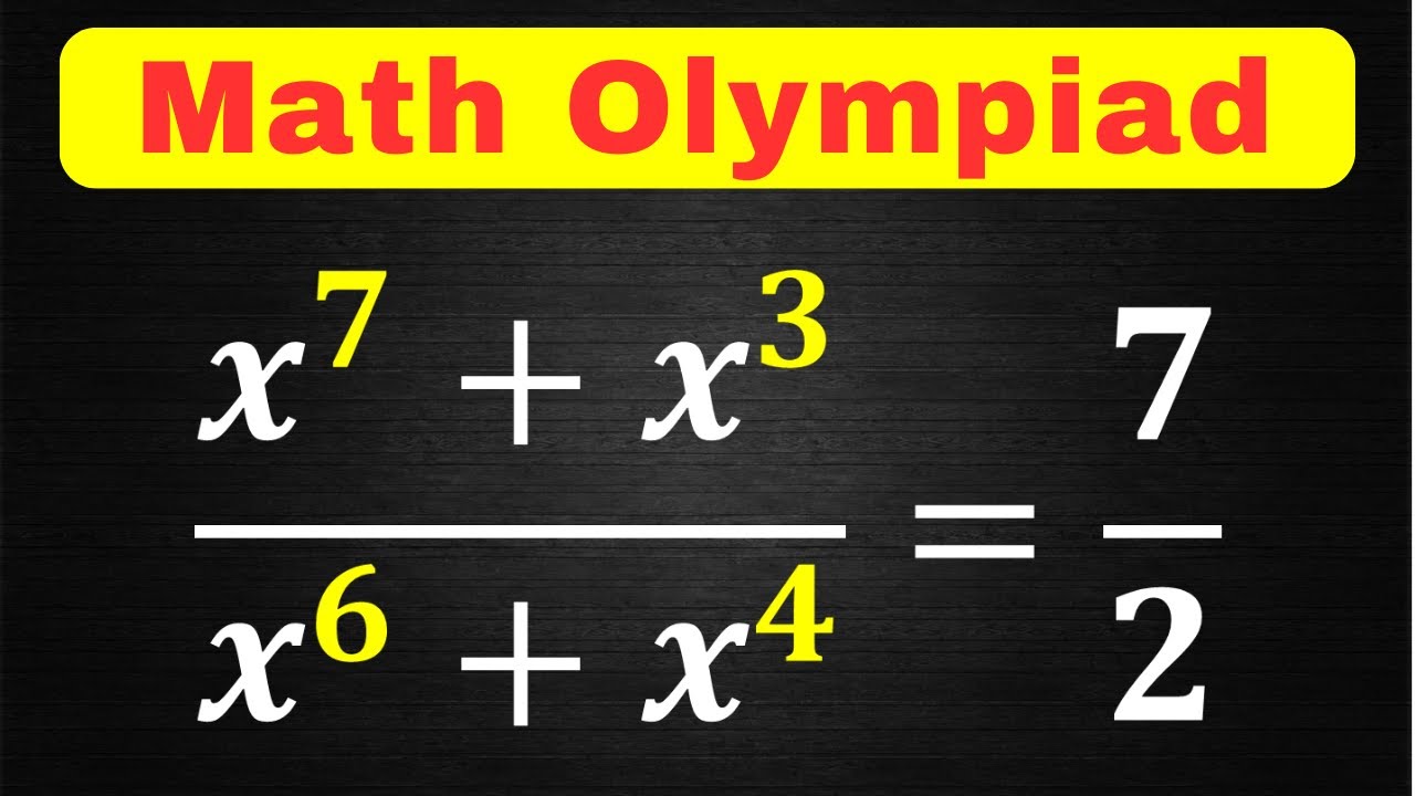 Math Algebra Question | Nice Algebra Equation | Can you find x=? - YouTube