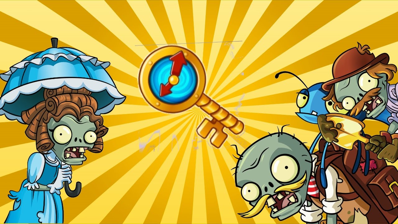 Plants vs Zombies 2 - Lost City Day 16 - Got the World Key - YouTube