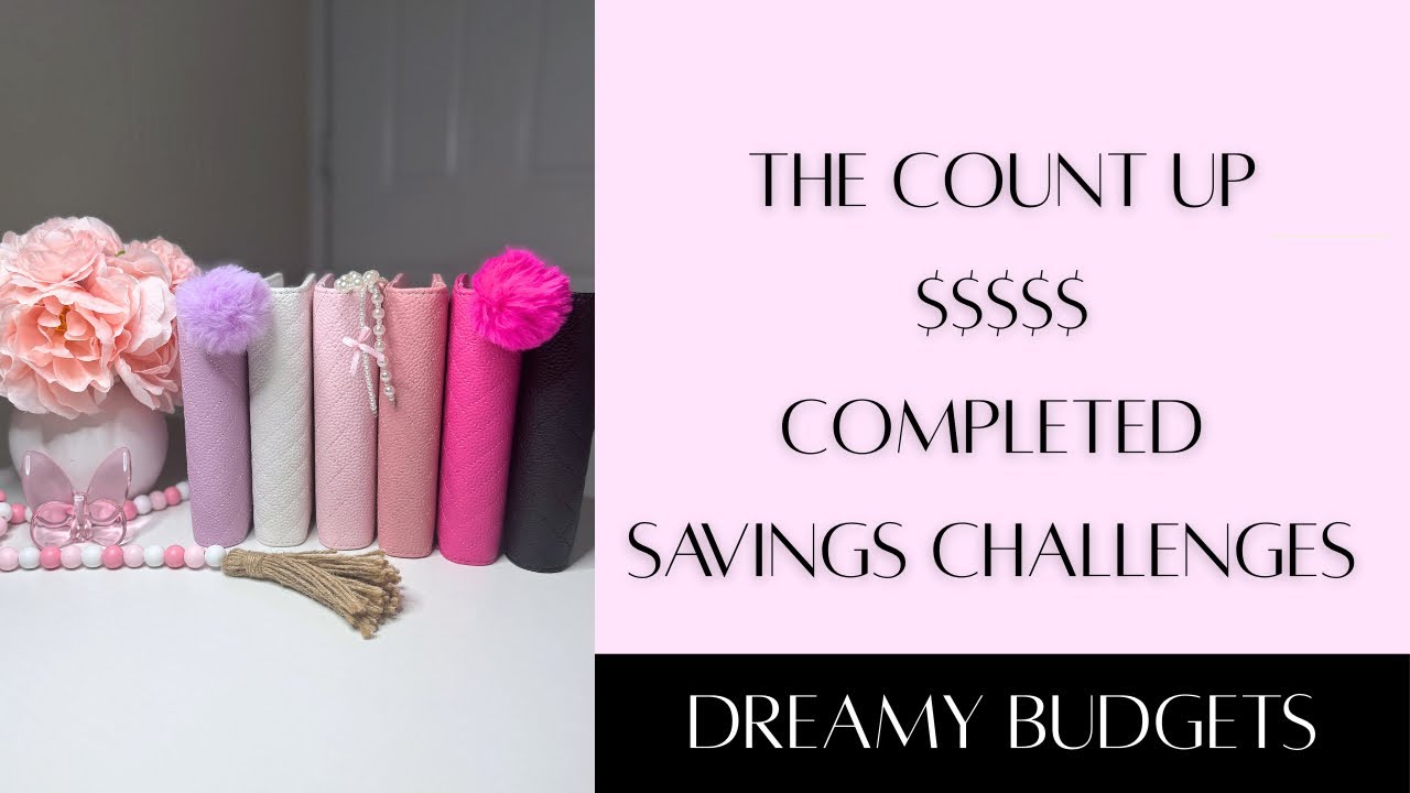 How Much Did I Save in August!?🤑 Finished Challenges Count Up - YouTube