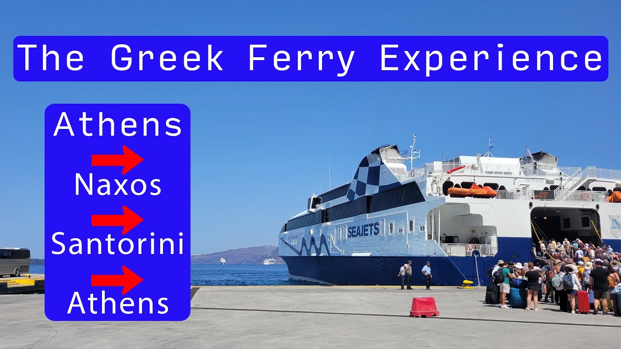 The Greek Ferry Experience - YouTube