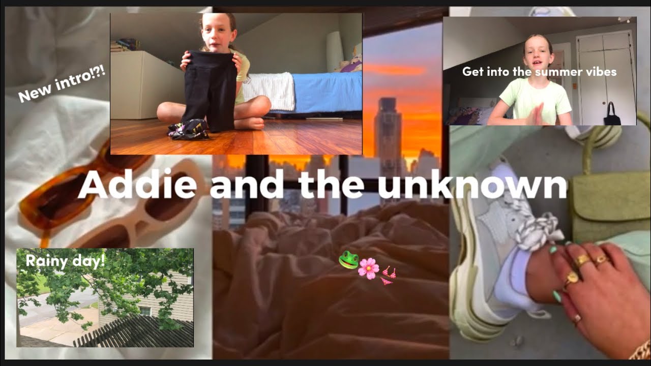 Get into the summer vibes with me | 🐸🌸👙| Addie and the unknown - YouTube