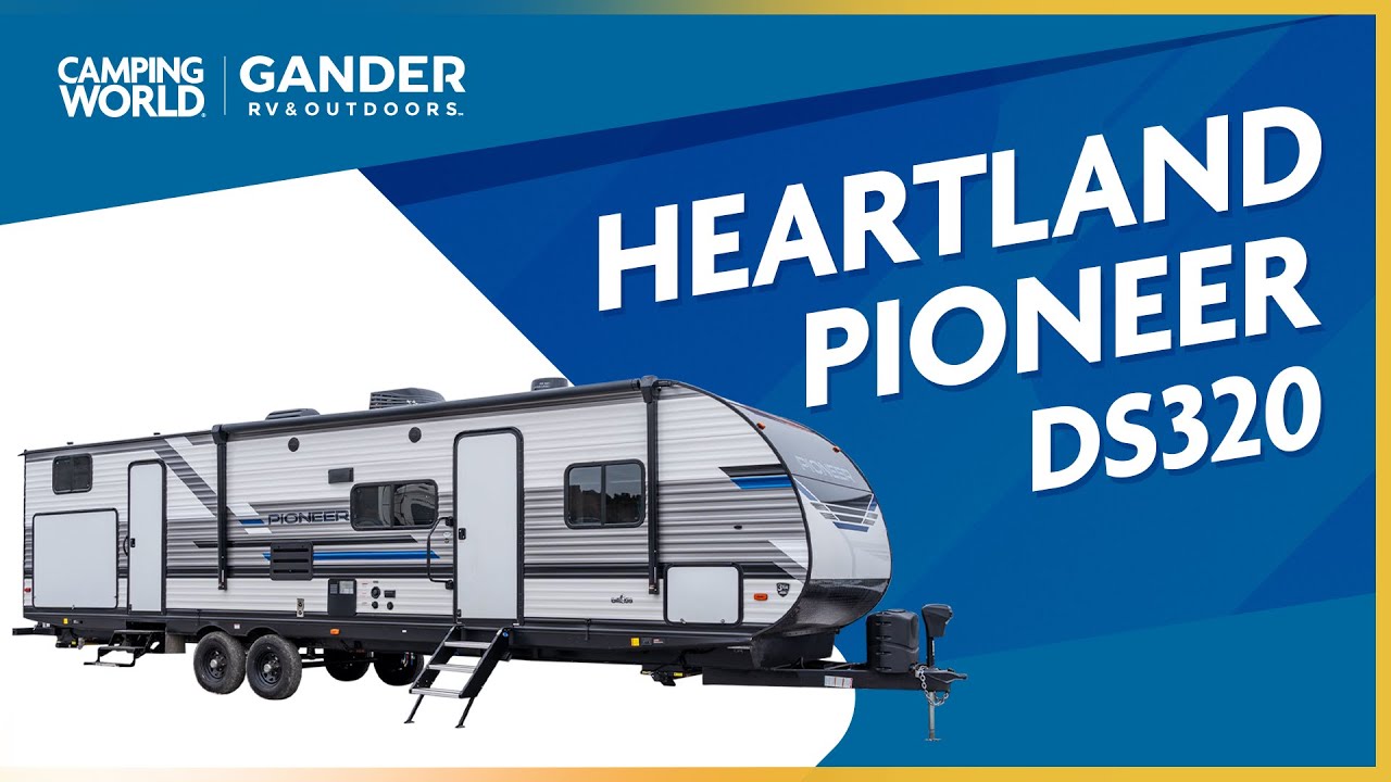 2022 Heartland Pioneer DS320 | Travel Trailer - RV Review: Camping ...