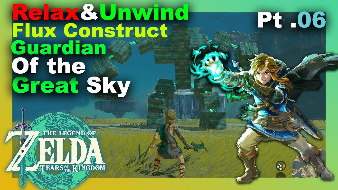 Guardian of the Great Sky Island:Flux Construct - Zelda Tear of the ...
