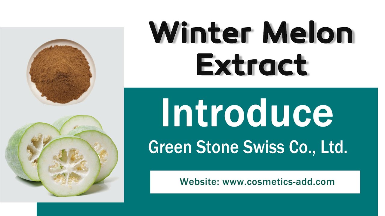 Hot selling Winter Melon Extract, Powder Sales - YouTube