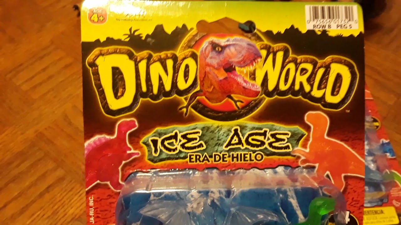 The Future Presents 2017 Ja-Ru Toys Dino World Ice Age Dinosaur Mini ...