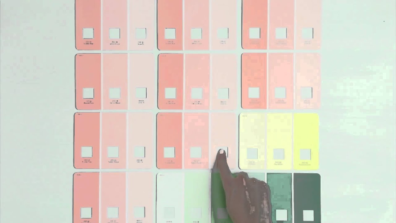 Finding the perfect shade of pink paint - YouTube