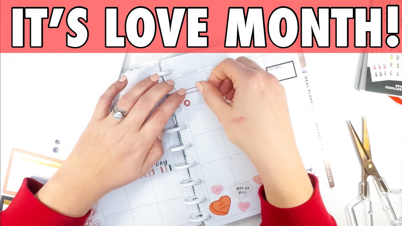 Happy Planner February 2022 MONTHLY Plan With Me + Set Up | Classic ...