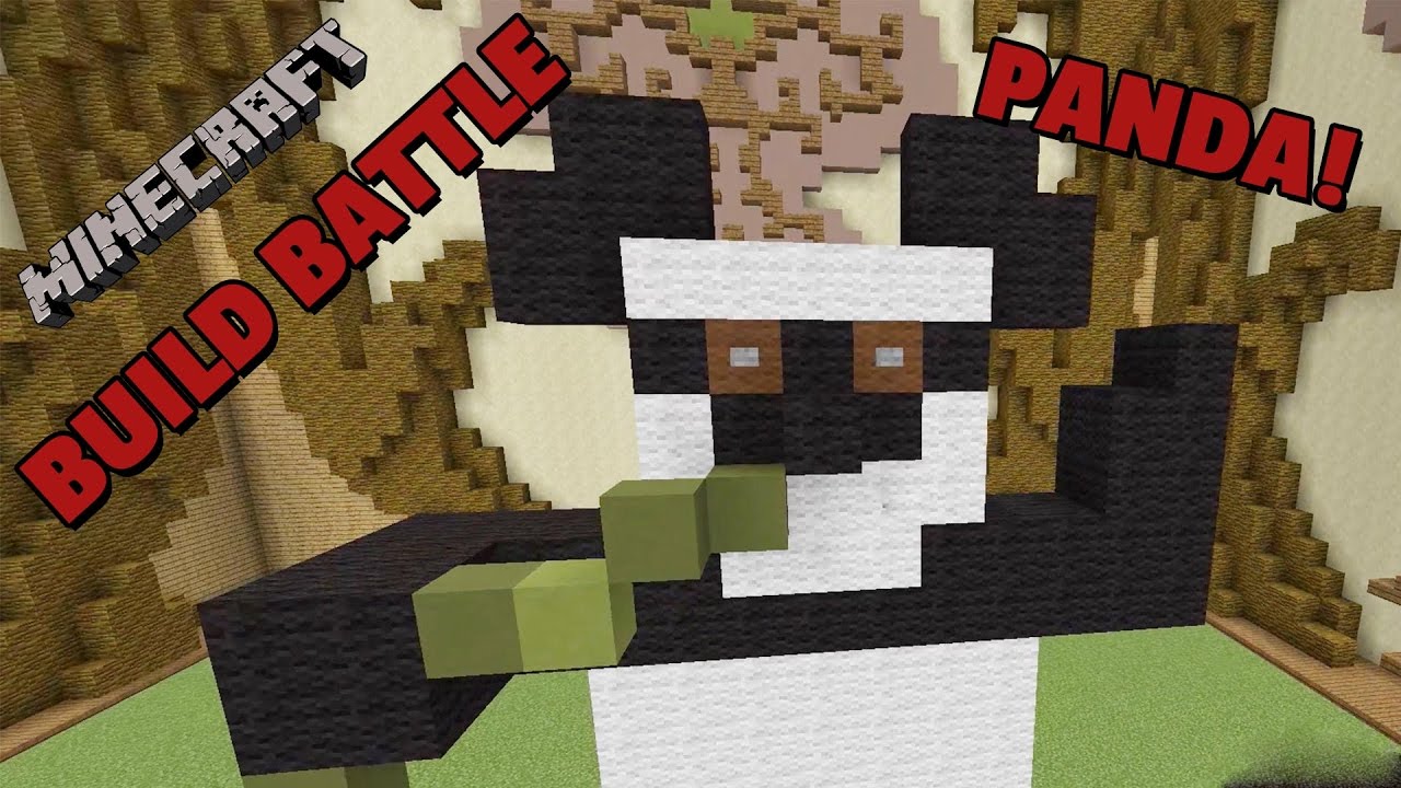 SÖTASTE PANDAN (?) | Minecraft Team Build Battle på Hypixel - YouTube