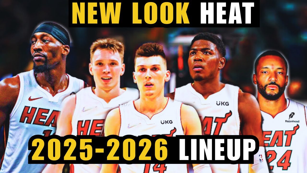 MIAMI HEAT 2025-2026 OFFICIAL LINEUP ! PALAG NA sa EAST ? - YouTube