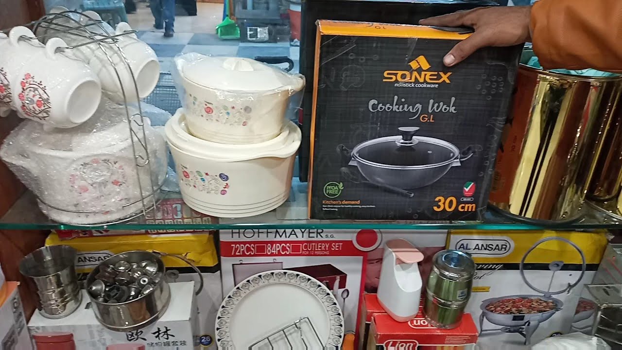 Best crockery cookware | kitchen item at Gul Plaza shopping mall ...