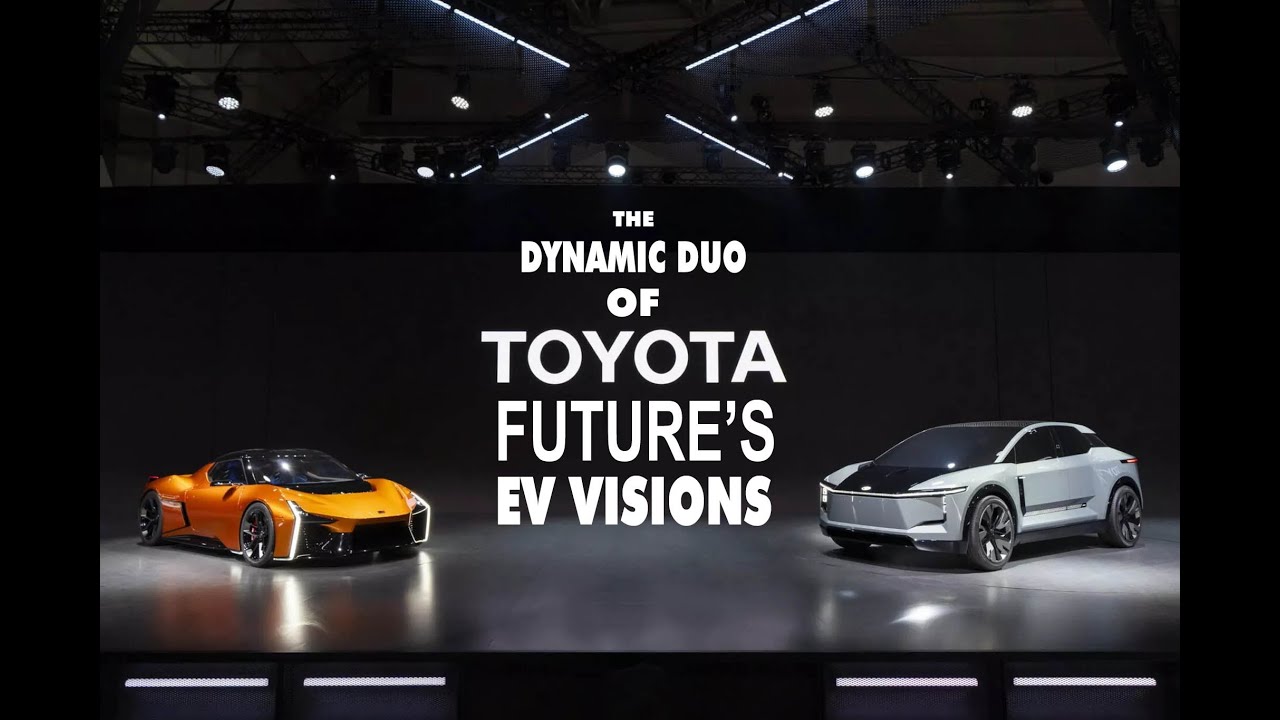 The Dynamic Duo of Toyota Future's EV Visions Revealed - YouTube