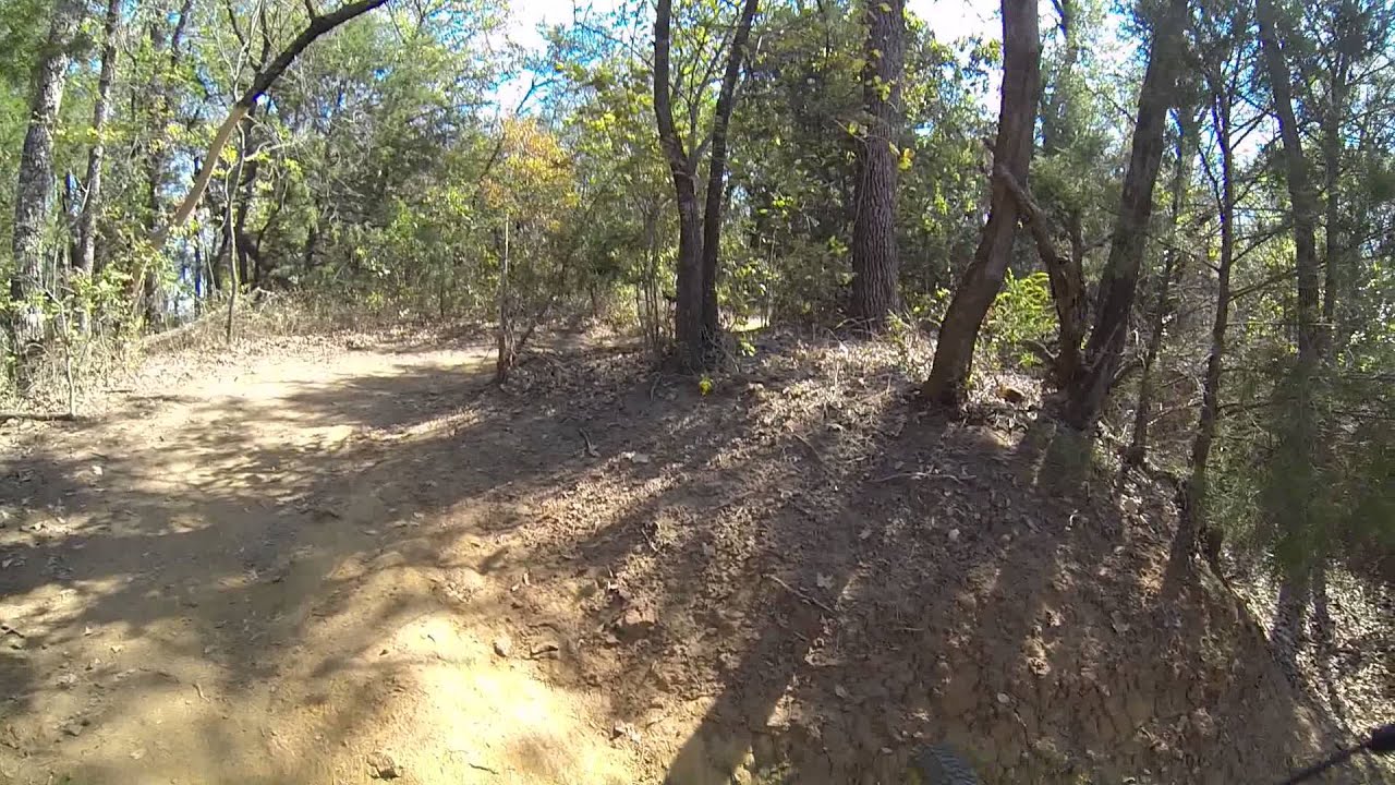 Northshore at Grapevine Lake DORBA Trail West Side 5 - YouTube