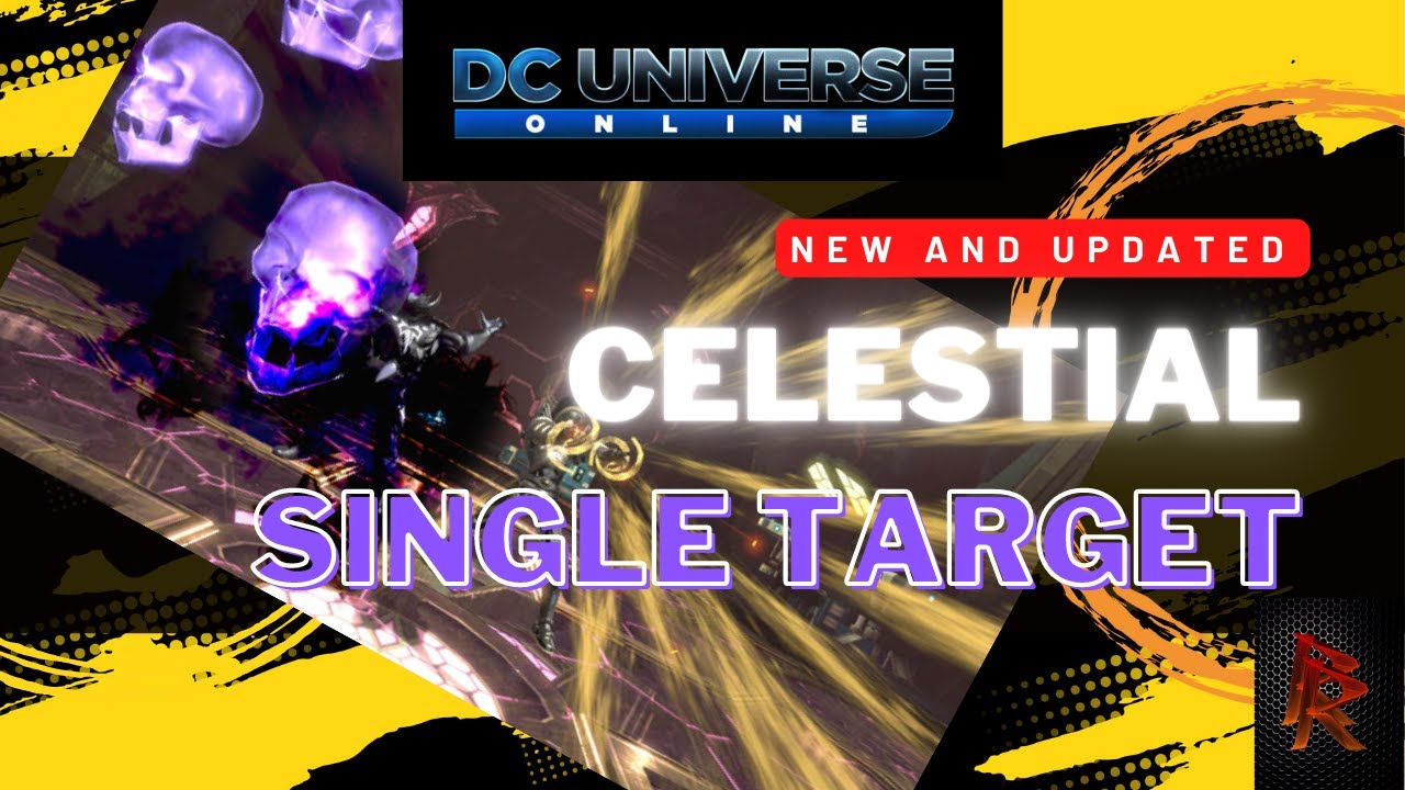 NEW and UPDATED DCUO Celestial DPS Single Target Loadout 2022 - YouTube