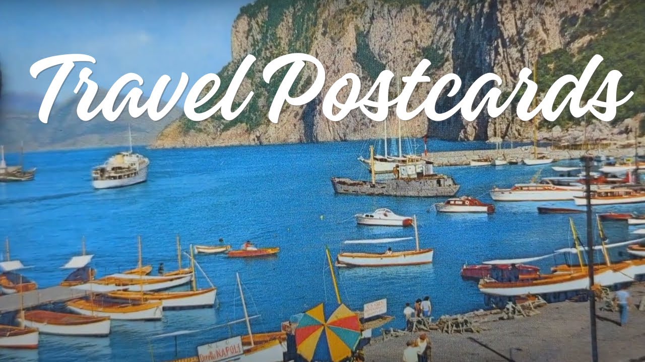 Let's read and admire a mixed lot of VINTAGE Topographical Postcards ...