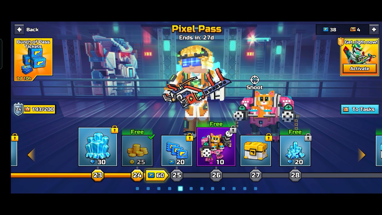 how to get guns in sandbox pixel gun 3d - YouTube