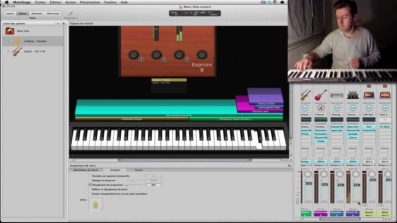 Logic Mainstage : Coldplay - Paradise - YouTube