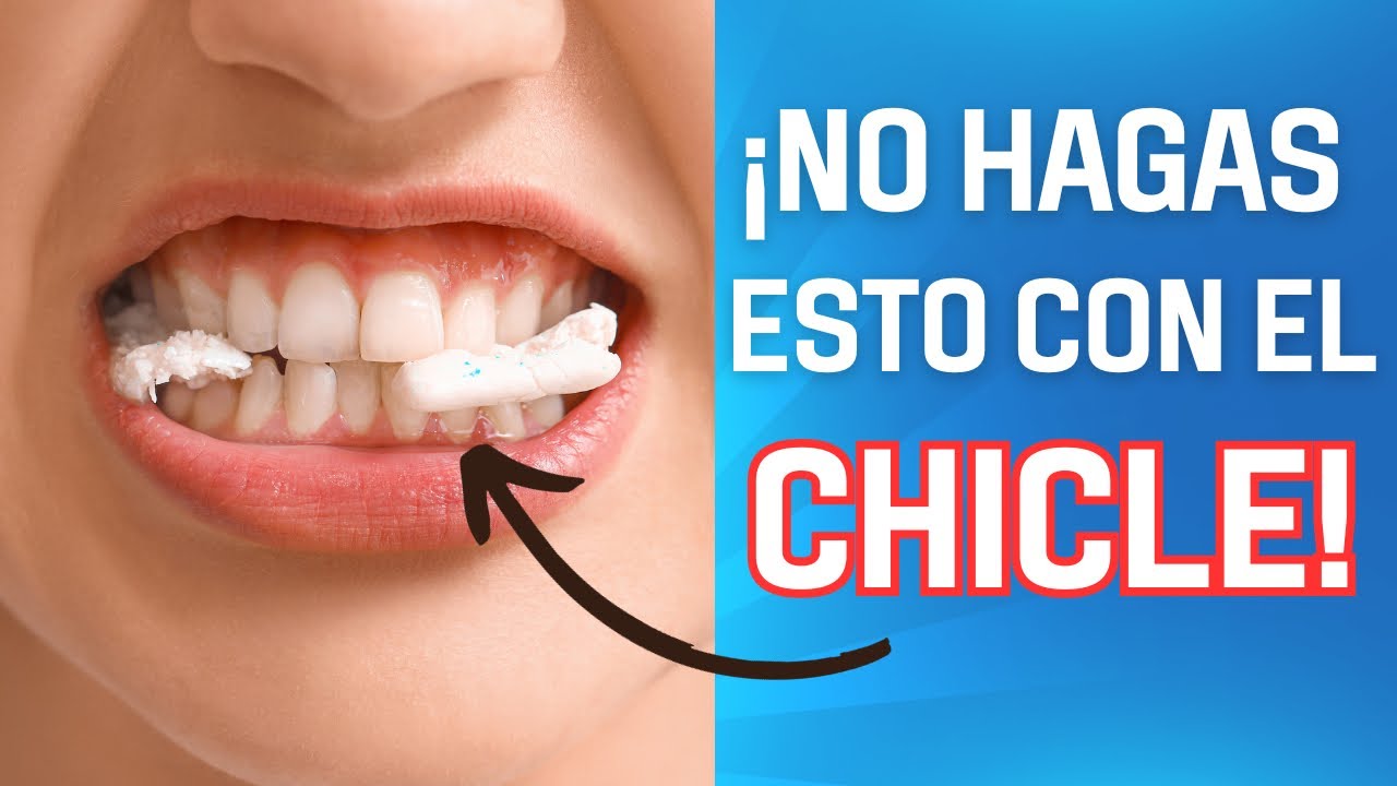 No hagas esto al masticar chicle ⛔️ - YouTube