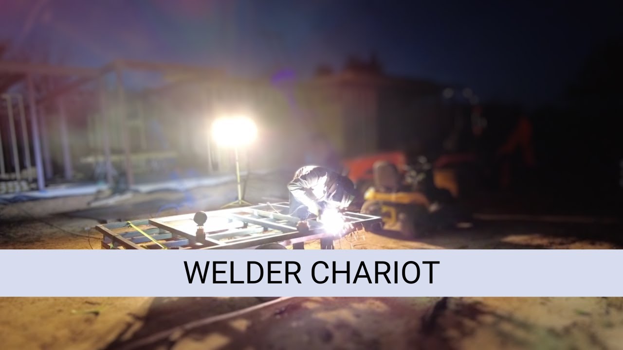 Benjamin designed a Welding Chariot- Part 1 - YouTube