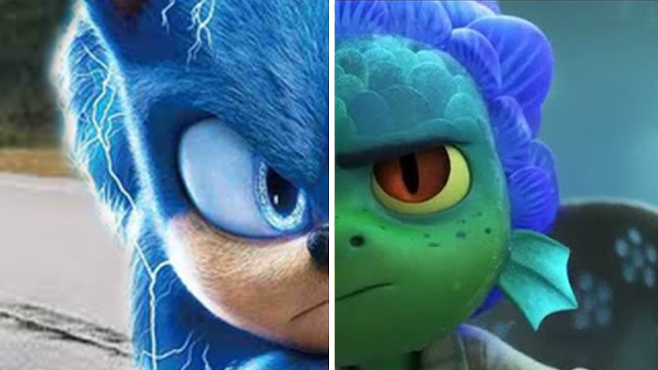 Sonic vs LUCA Sea Monsters Sonic The Hedgehog Movie Choose Your ...