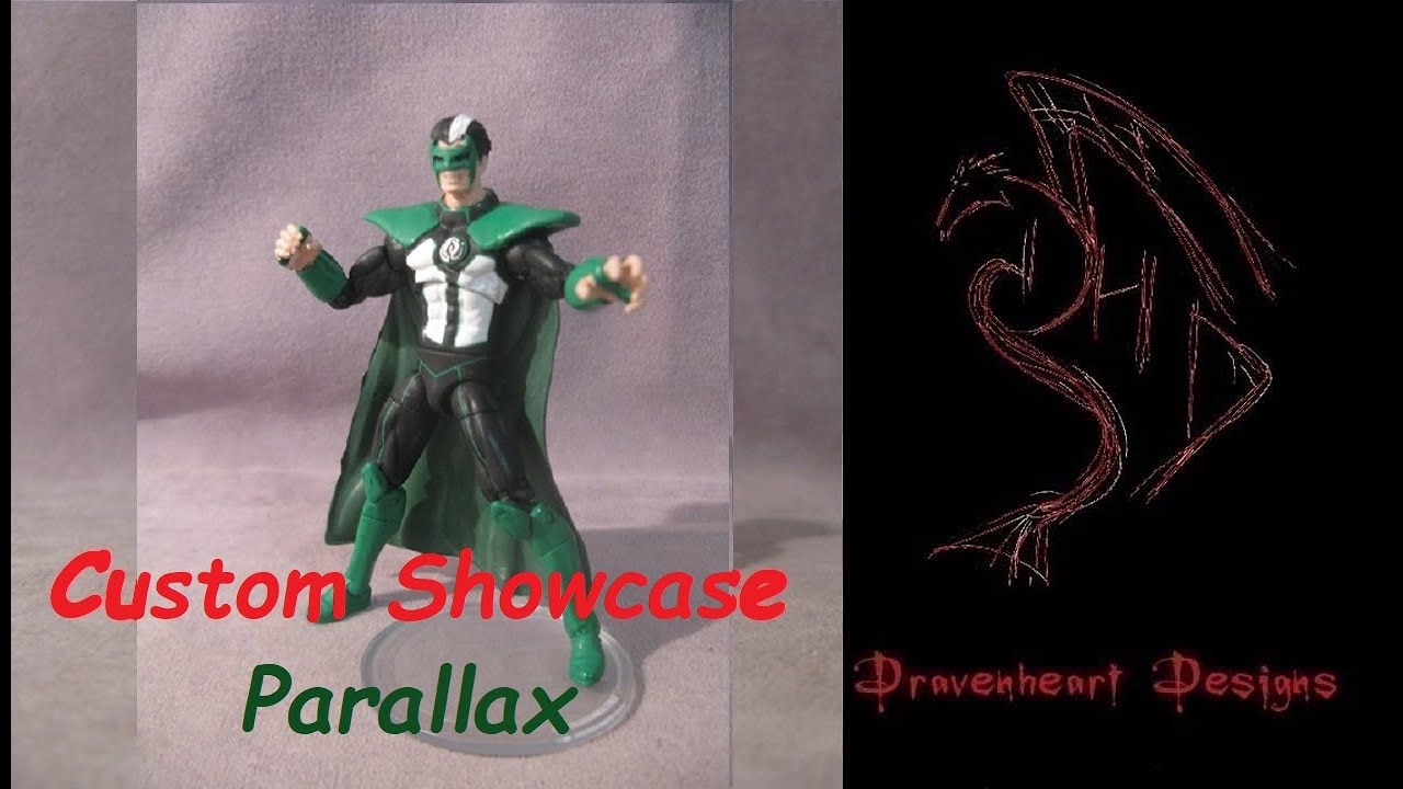 Custom Figure Showcase - Kyle Rayner Parallax! - YouTube