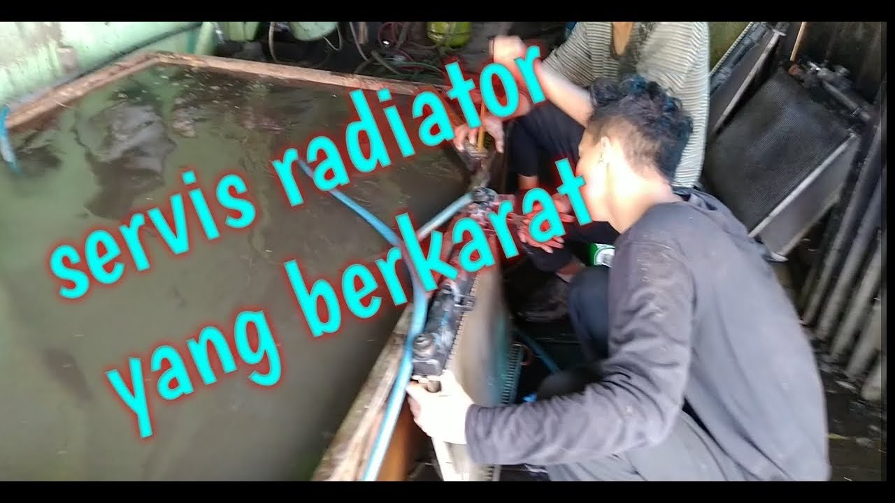 servis radiator Hyundai Getz 2005 - YouTube