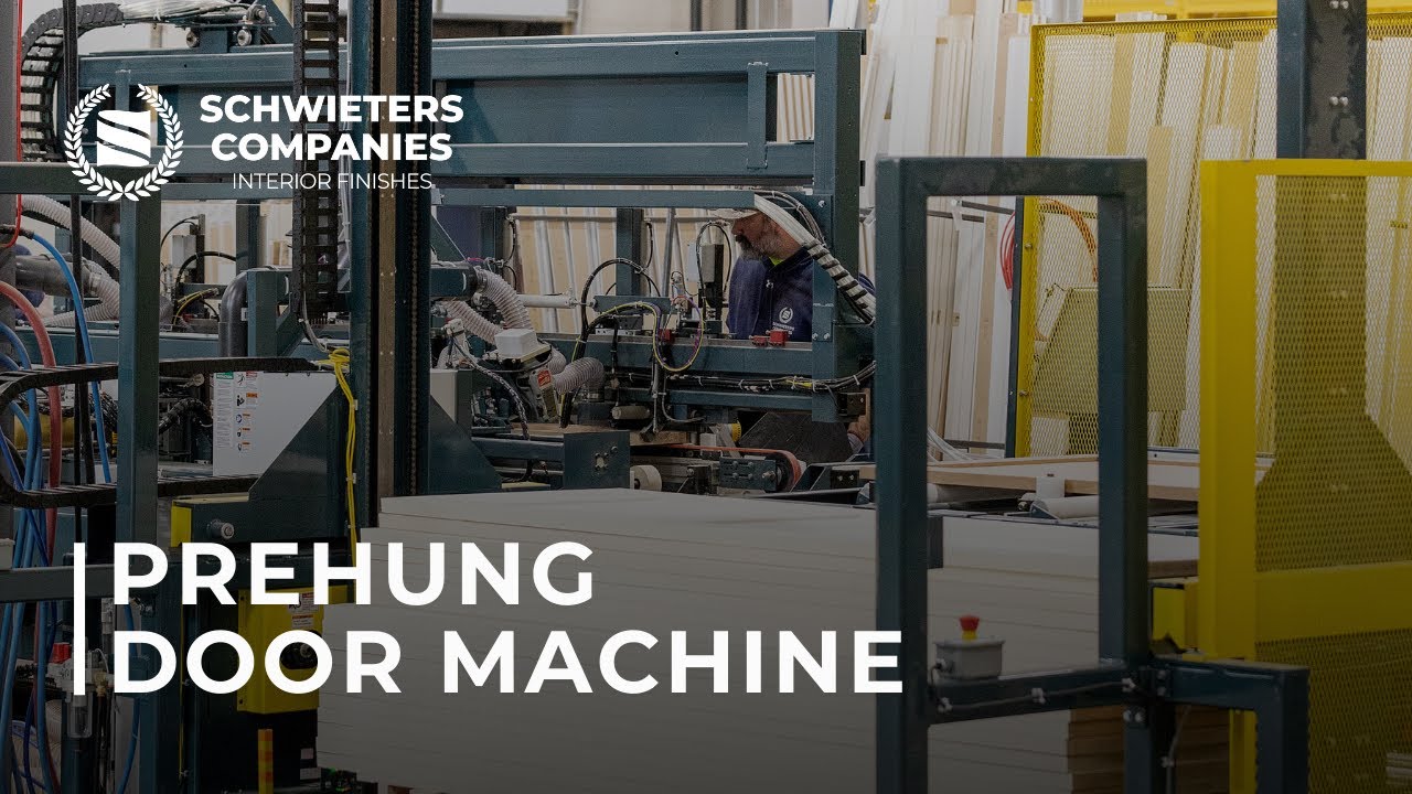 New Prehung Door Machine | 2022 - YouTube