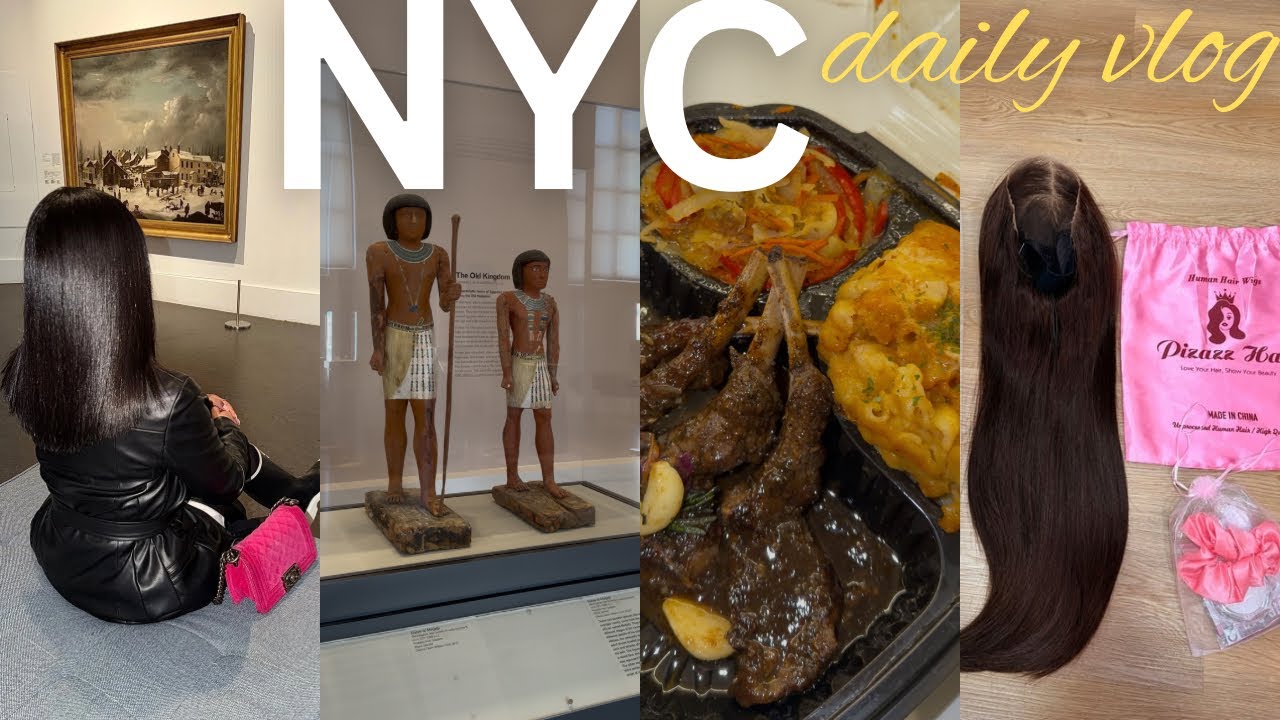 nyc daily vlog ( i went to the Brooklyn Museum ) - YouTube