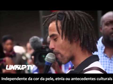 Protesto Zoo humano (Londres)  Legendado