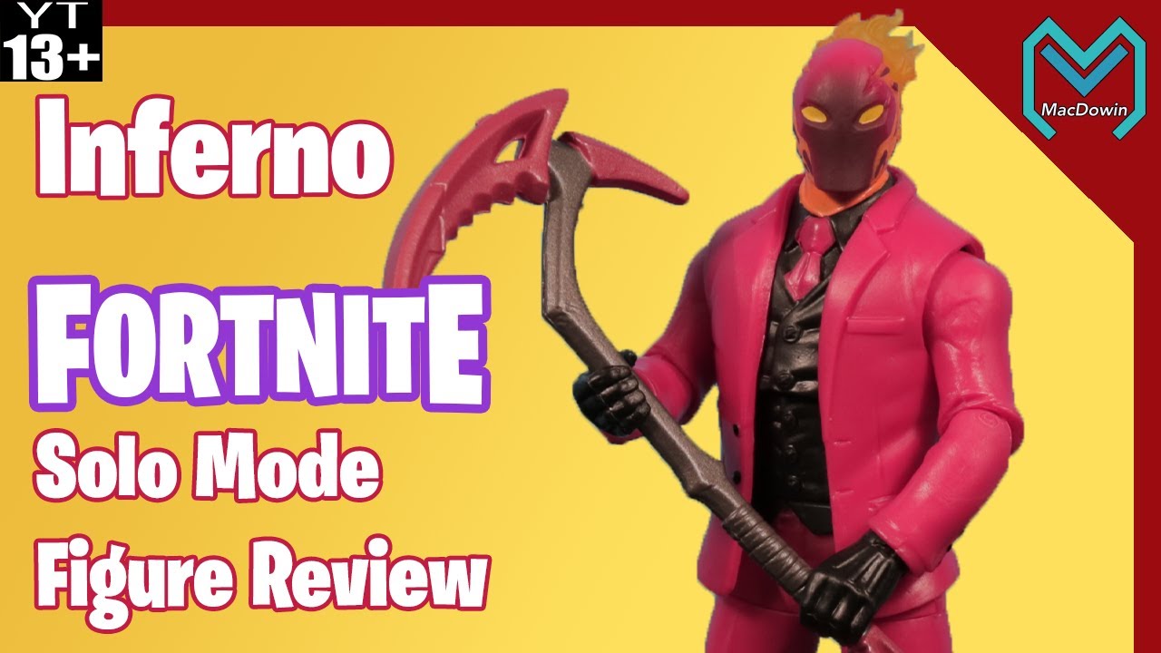 Inferno Action Figure Review Fortnite Jazwares - YouTube