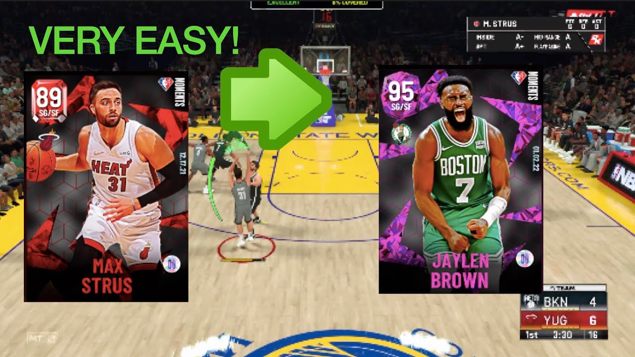 HOW TO MAKE 8 THREES WITH RUBY MAX STRUS! GET PINK DIAMOND JAYLEN BROWN ...