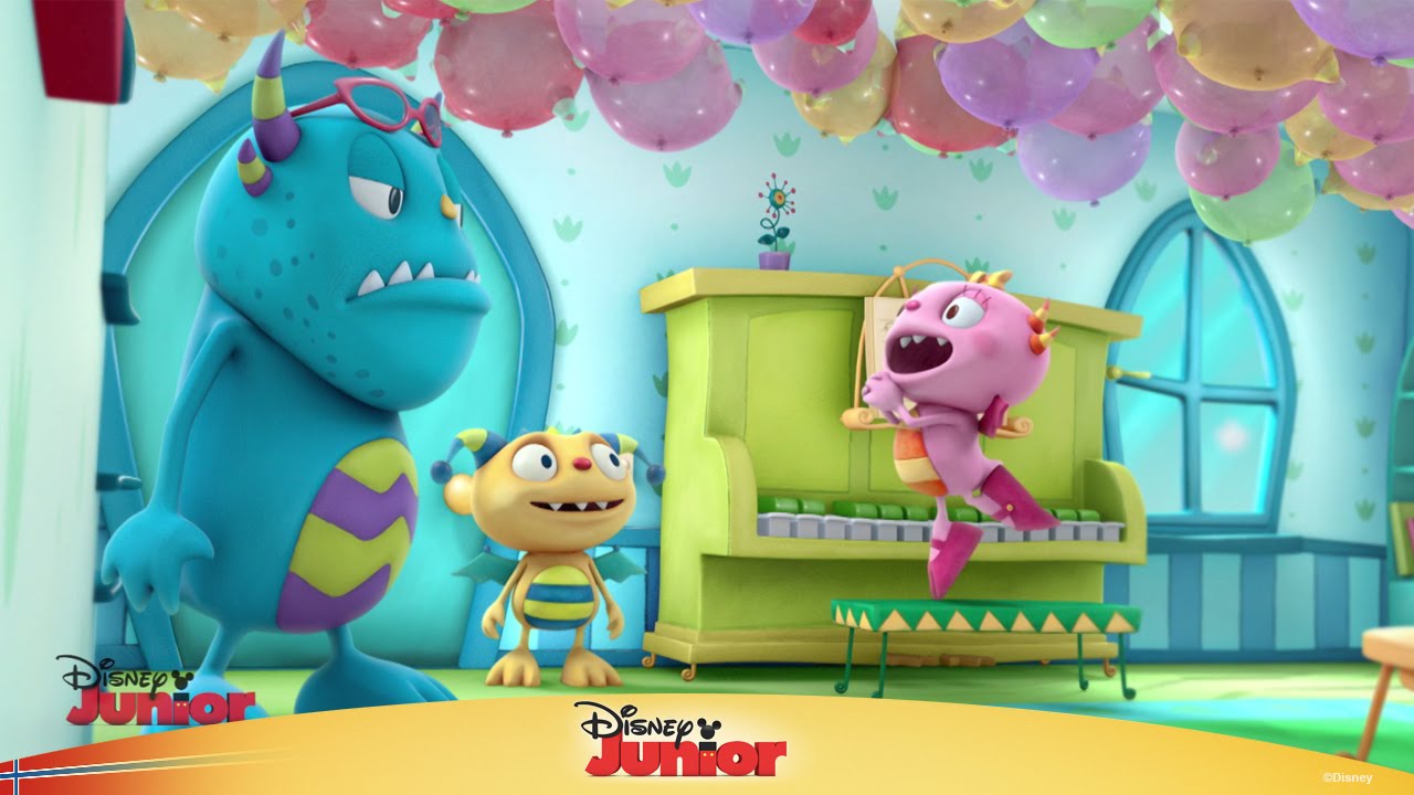 Henry Kosemonster synger: Velkommen til oss - Disney Junior Norge - YouTube