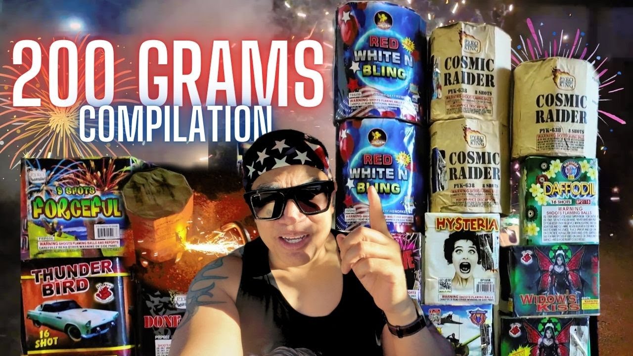 200g Cake Chaos! Fireworks Extravaganza Compilation 4K - YouTube