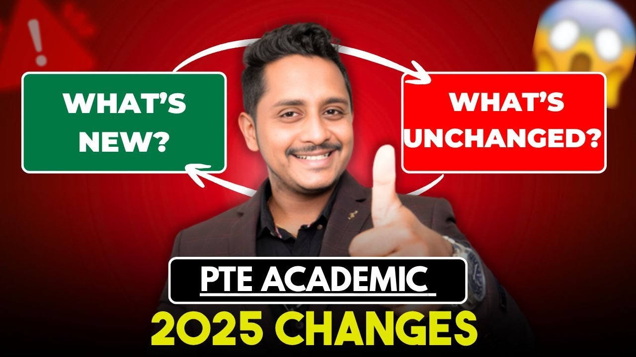 PTE Academic 2025 – All Changes & Updates You Must Know! - YouTube