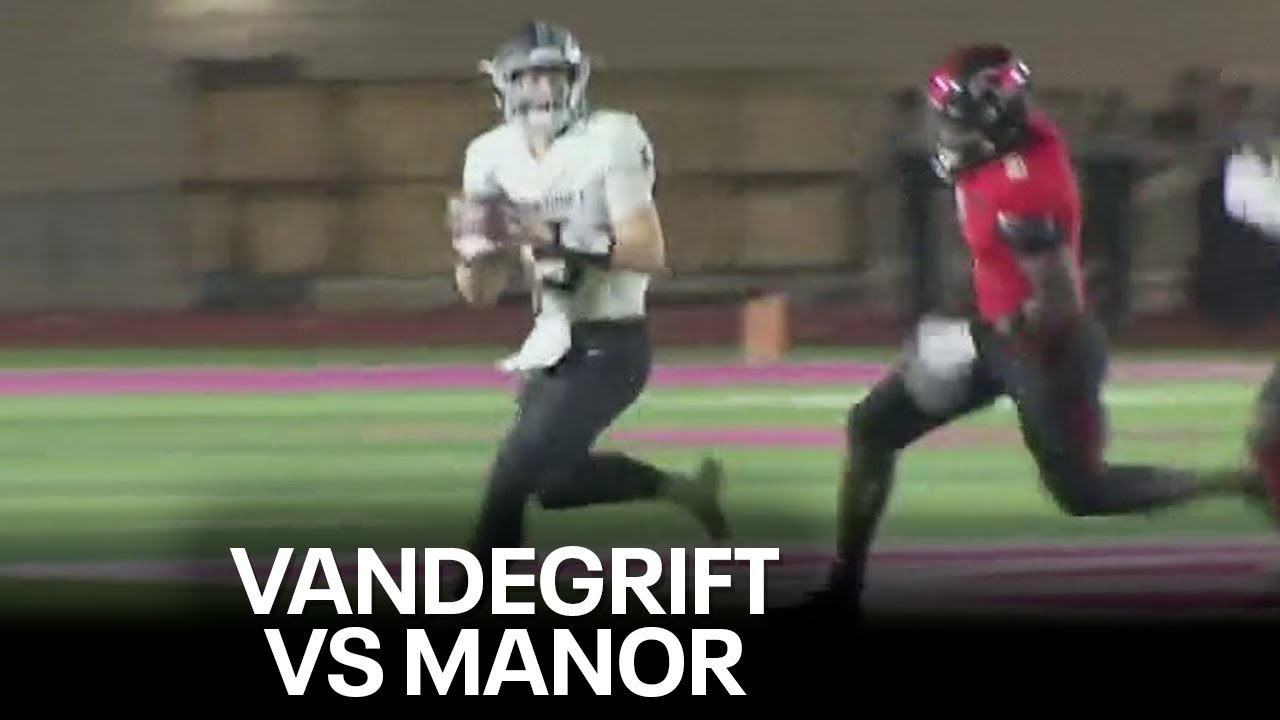 Vandegrift flexes muscle in 2nd half to defeat Manor | FOX 7 Austin ...