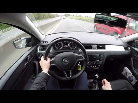 Skoda Rapid 1.6 TDI (2015) - POV Drive
