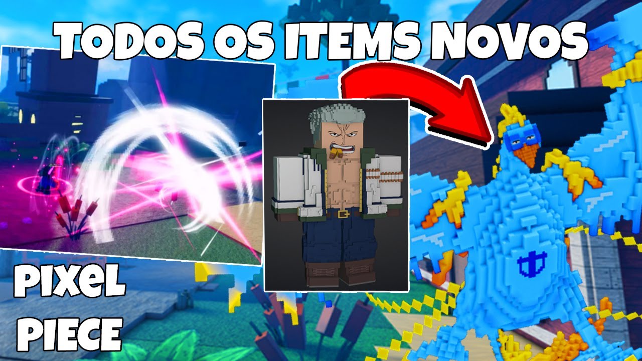 POSSÍVEL ITEMS QUE VIRÃO NA VOLTA DO PIXEL PIECE * ITEMS DO UPDATE ...