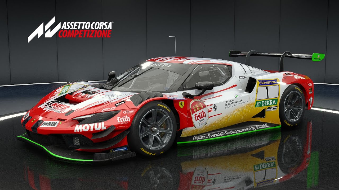 ACC - FERRARI 296 GT3 - NORDSCHLEIFE - 8:26:5 - YouTube
