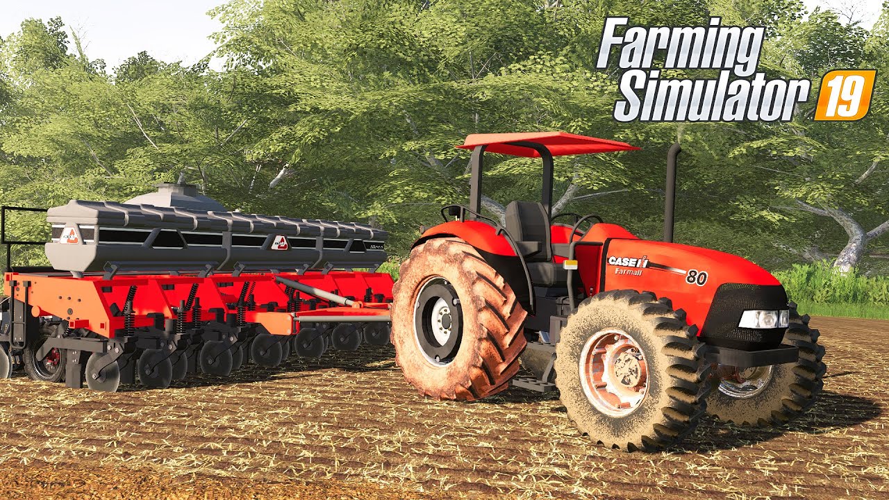 TESTANDO O CASE FARMAL NO PLANTIO DO AMENDOIM | Farming Simulator 19 ...