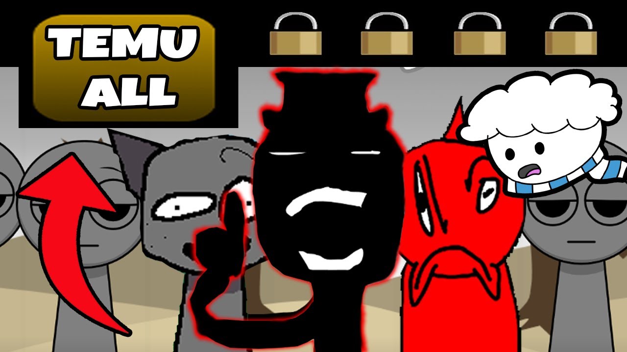 Sprunki Pyramixed But It’s ALL TEMU BLACK and PURE CHAOS! - YouTube