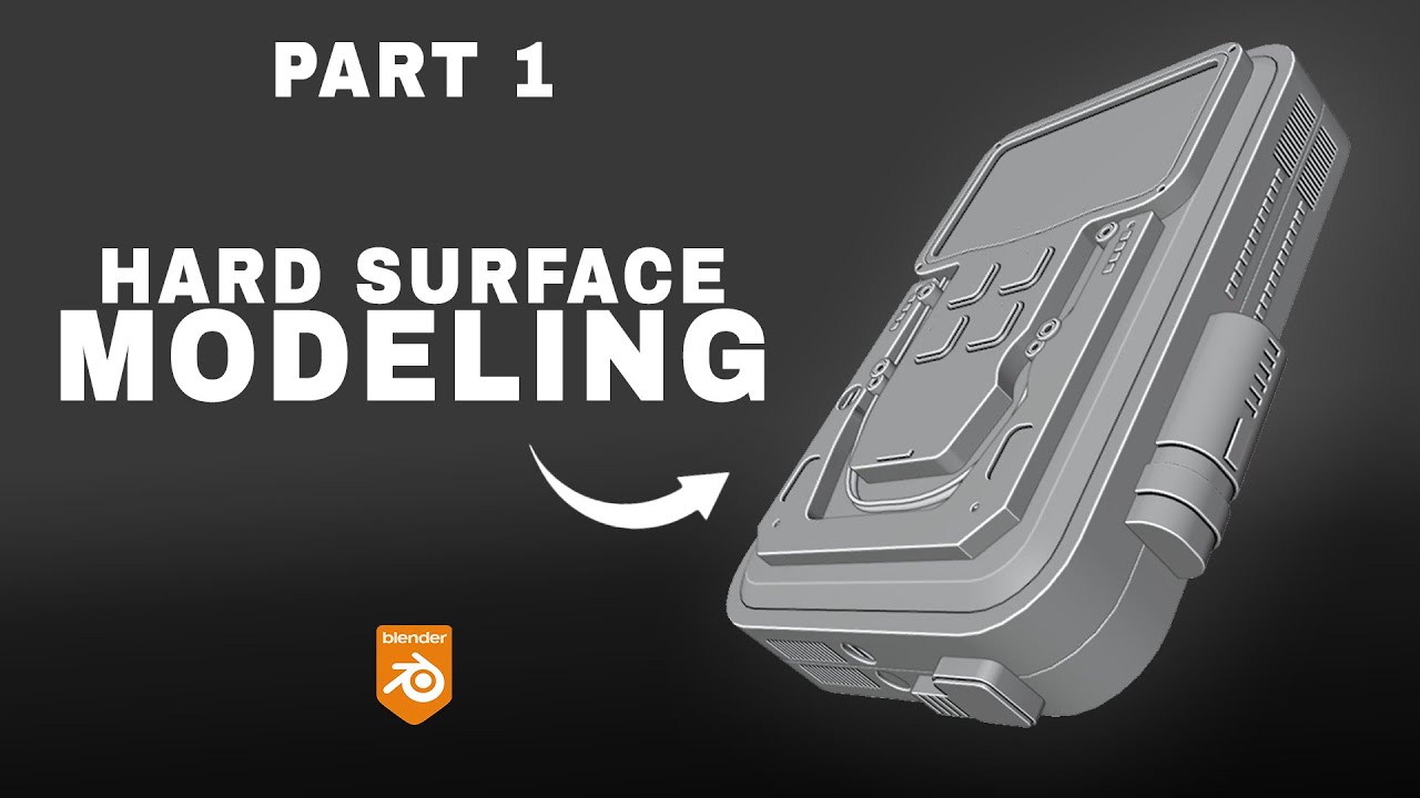How To Model a Sci-Fi DataPad in Blender! - YouTube